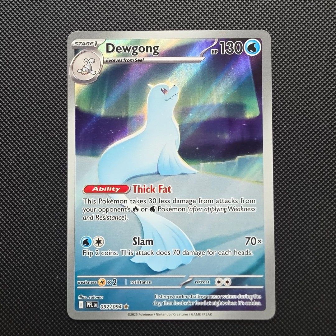 Dewgong IR 097/094 (Phantasmal Flames), Hobbies & Toys, Toys & Games on ...