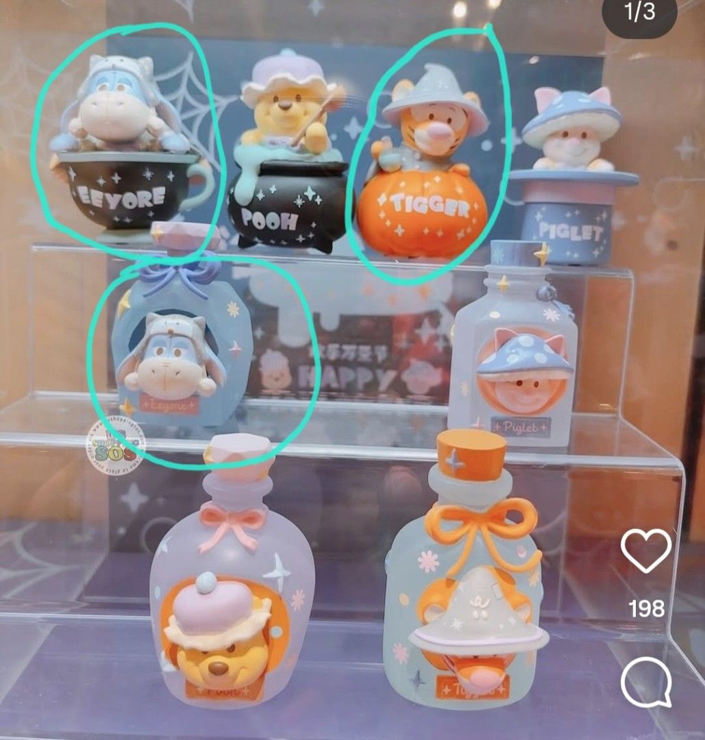 Disney Winnie the Pooh Happy Halloween Blind box, Hobbies & Toys, Toys ...