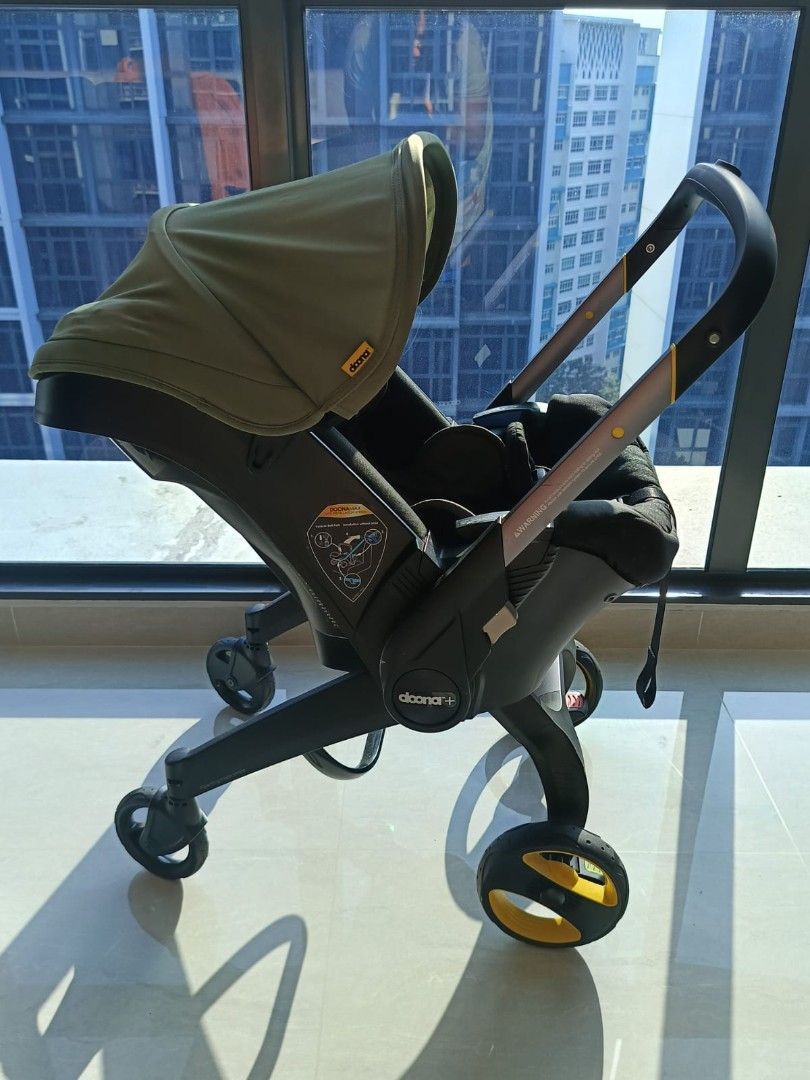 Doona+ Car seat & Stroller (Expiry 2030!) - Olive Green, Babies & Kids ...
