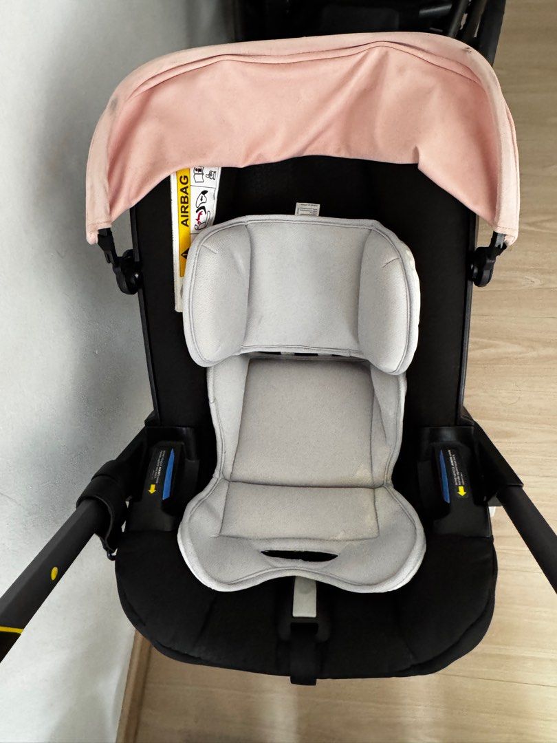 Doona+ Infant Car Seat & Stroller - Pink, Babies & Kids, Going Out ...