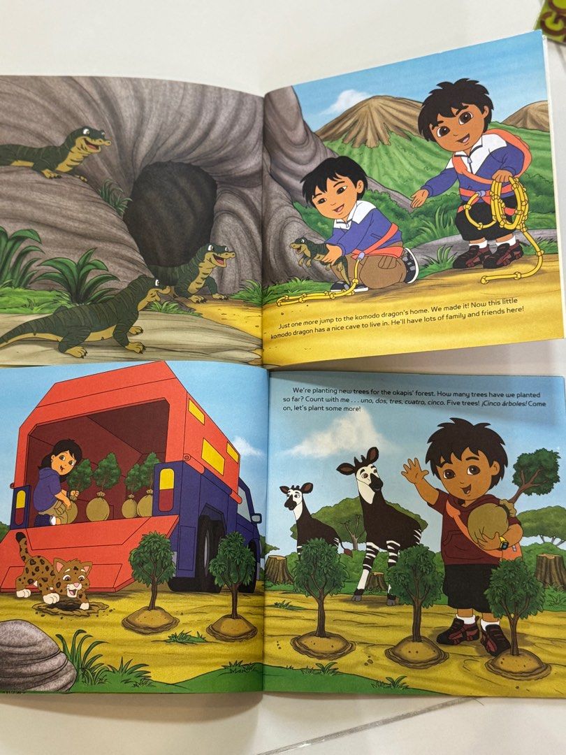Dora - Go, Diego, Go! Children's Books - Set of 9, Hobbies & Toys, Books & Magazines, Children's ...