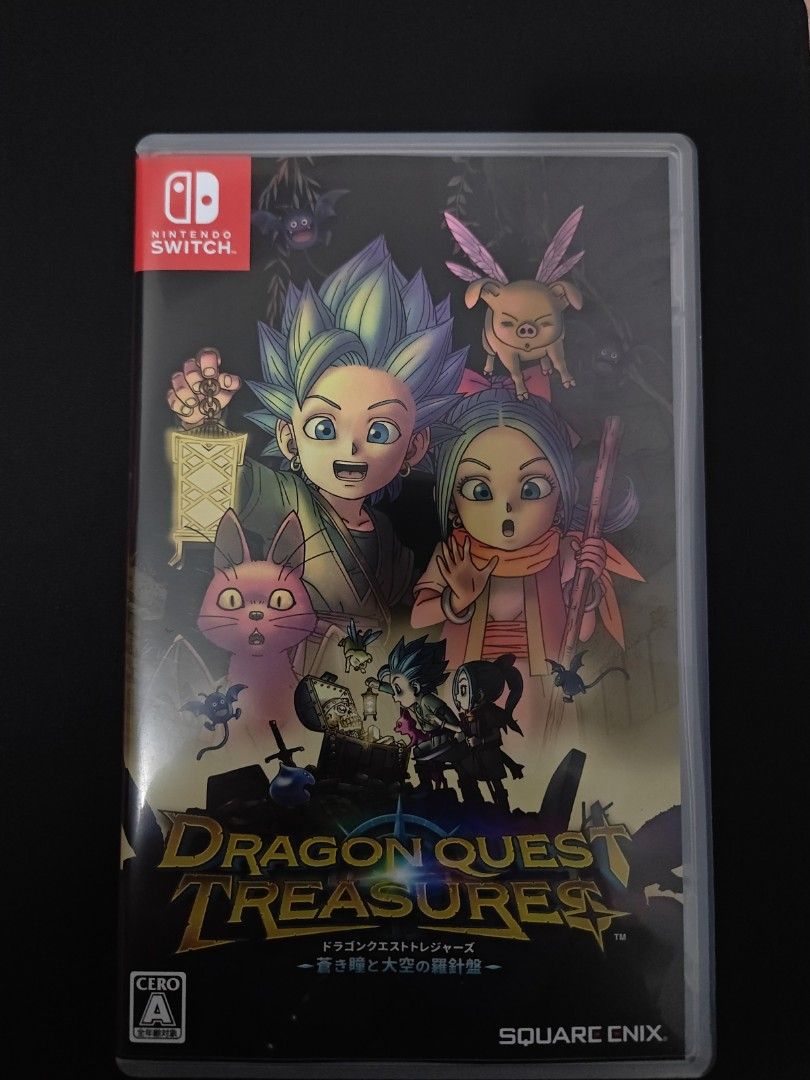 Dragon Quest Treasures Switch 2 game, Video Gaming, Video Games ...