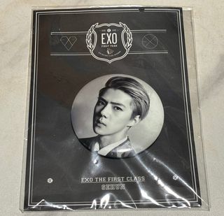EXO XOXO THE FIRST CLASS MERCHANDISE - Hardcover File, Hobbies & Toys ...