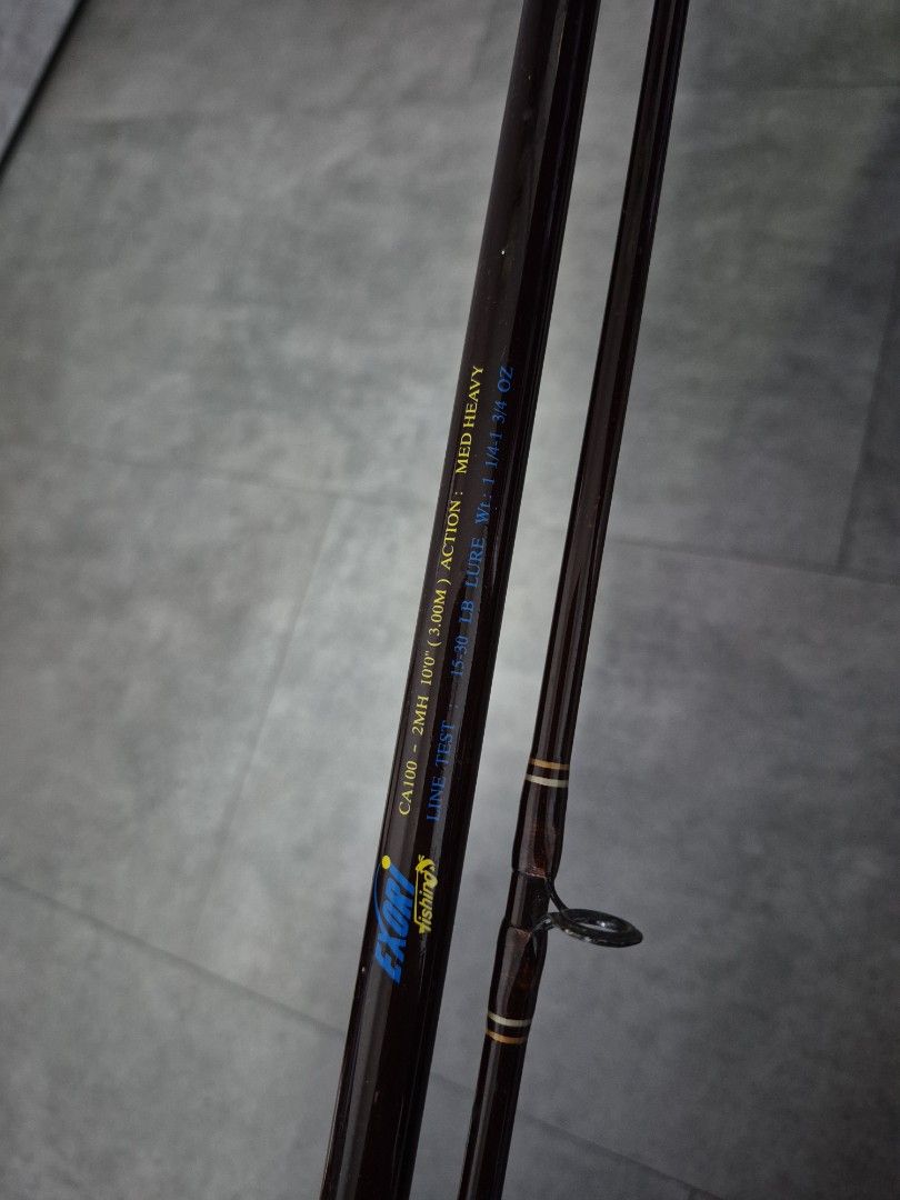Exori Fishing Rod med heavy, Sports Equipment, Fishing on Carousell
