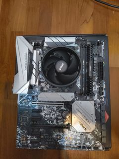 ASROCK B450 STEEL LEGEND, Computers & Tech, Parts & Accessories ...