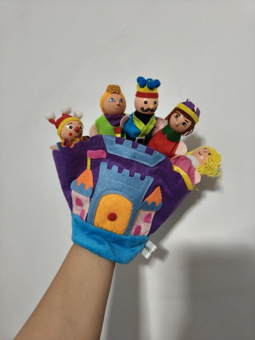 Felt Hand Puppet with Royal Characters, Hobbies & Toys, Toys & Games on ...