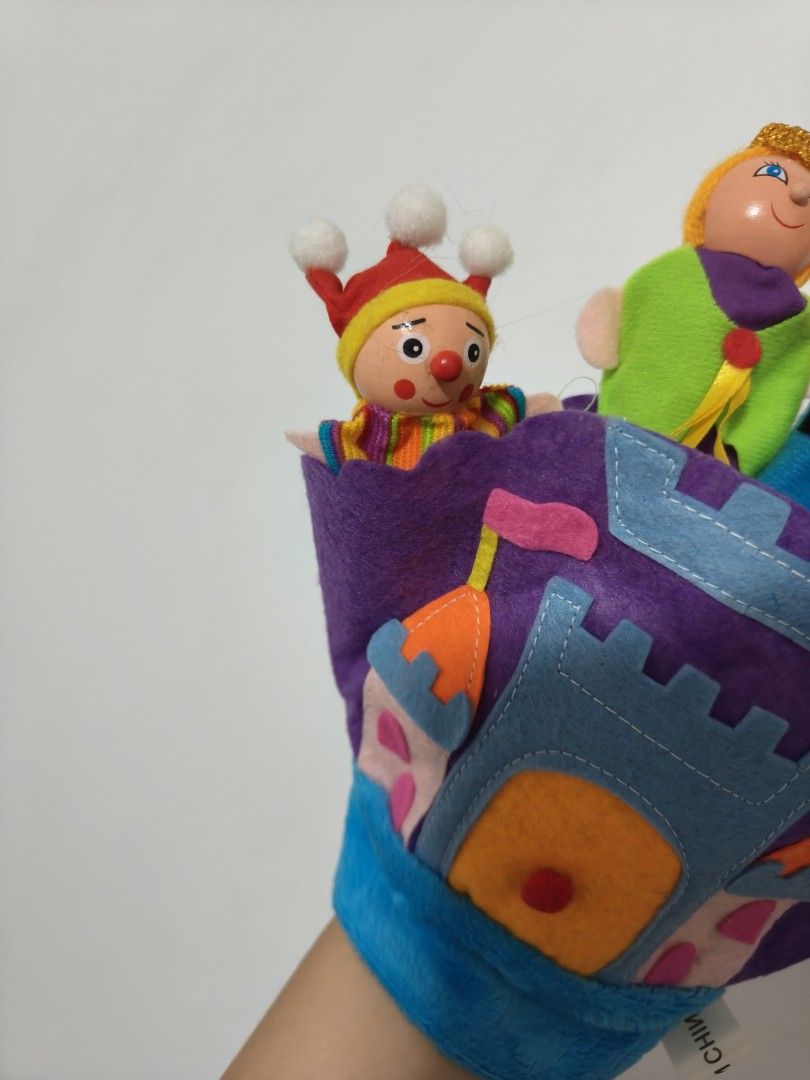 Felt Hand Puppet with Royal Characters, Hobbies & Toys, Toys & Games on ...