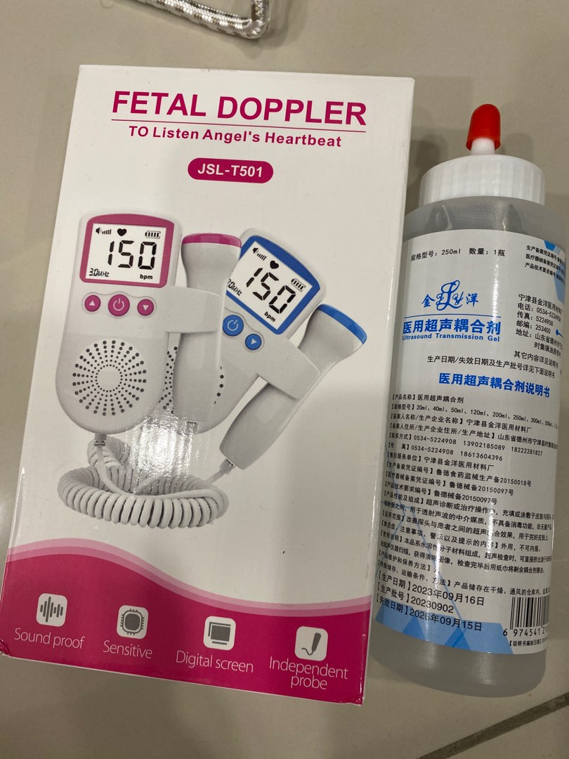 Fetal Doppler Heart Detector Monitor Pregnant Women Home Fetal Rate ...