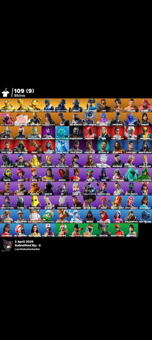 Fortnite Rare Skins Account (PS skins , Leviathan Pickaxe , Travis ...