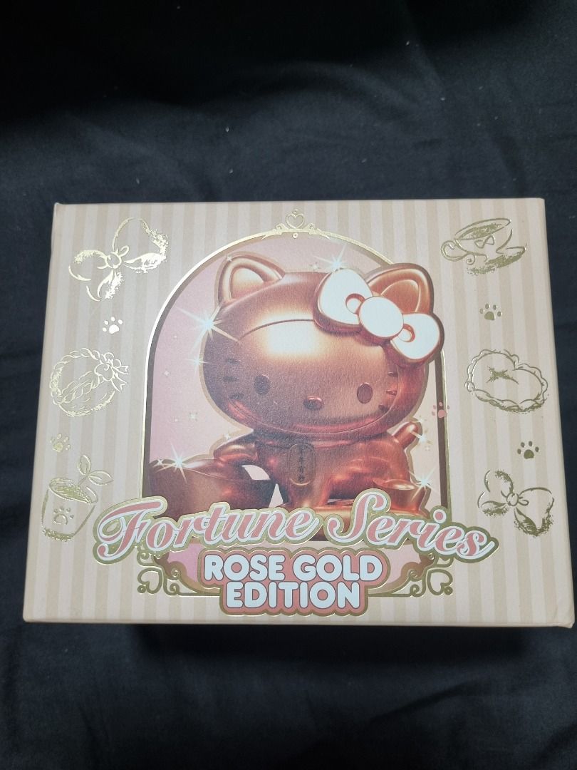 Fortune Series CPCM Sanrio Blindbox Rose Gold Edition Hello Kitty ...