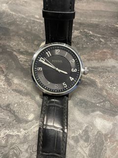 Timex Men's Watch with Black Leather Strap, Men's Fashion, Watches ...