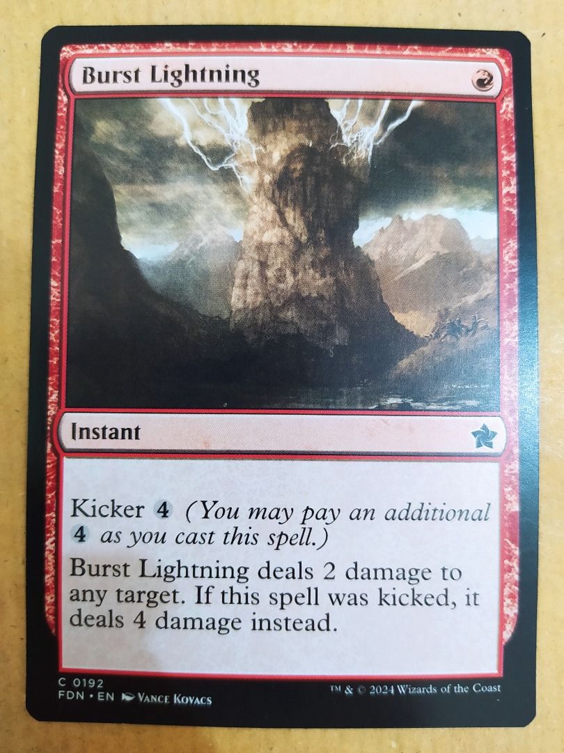 Foundations Red Cards Part 1 - RM1.50 each (Magic The Gathering MTG TCG ...
