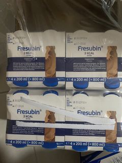 Fresubin Supportan Drink - Cappuccino & Tropical Fruits - 4 bottles ...