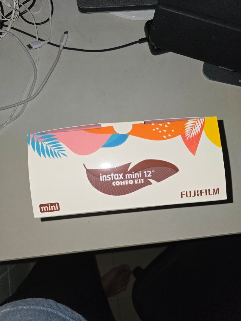 Fujifilm Instax Mini 12 Combo Kit - Blue, Photography, Cameras on Carousell
