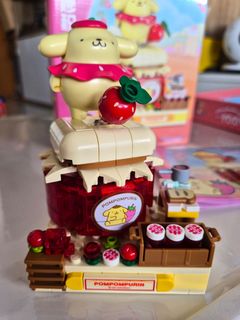 [Fully assembled] Sanrio Cinnamoroll Dessert Shop Building Blocks ...