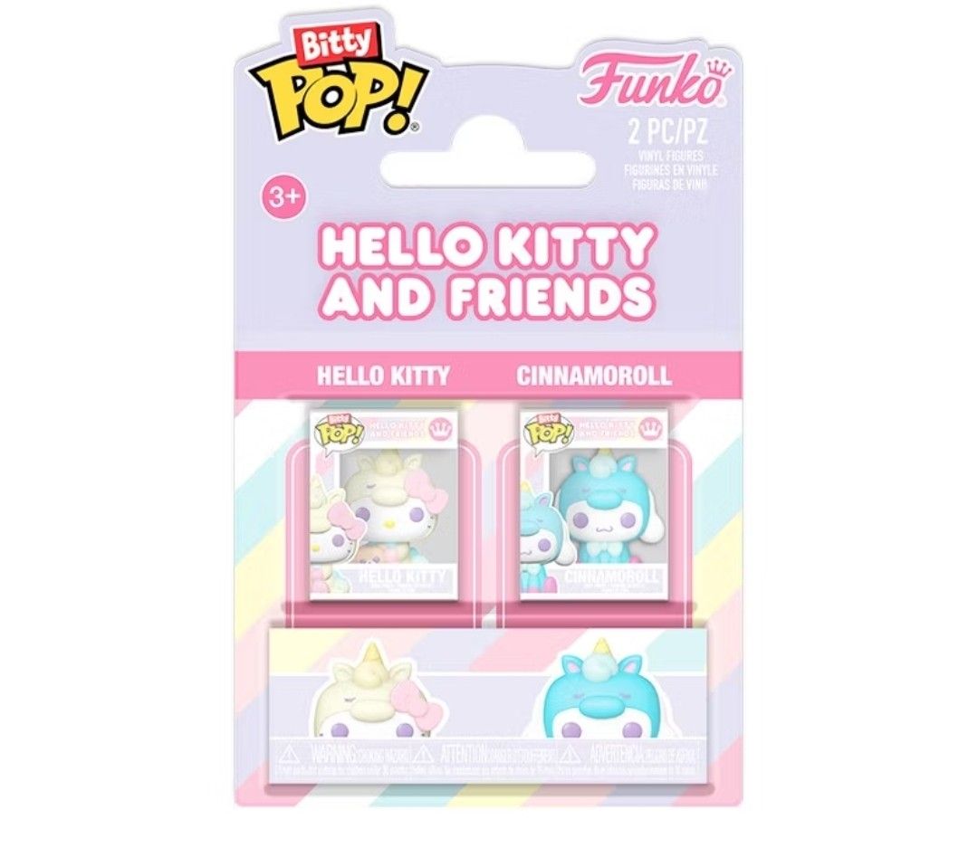 Funko Bitty Pop! Hello Kitty and Friends 2-Pack, Hobbies & Toys, Toys ...