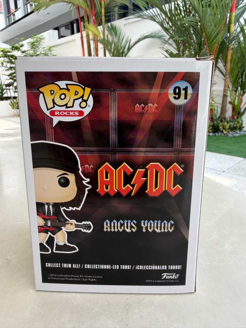 Funko Pop Rocks AC DC 91 Angus Young, Hobbies & Toys, Toys & Games on ...