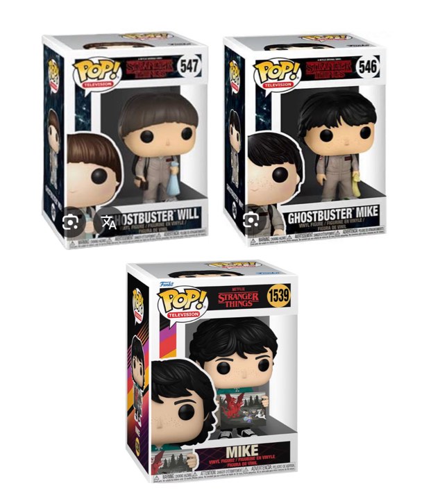 [LOOKING FOR/LF] Funko Pop! Stranger Things Ghostbuster Will & Mike ...