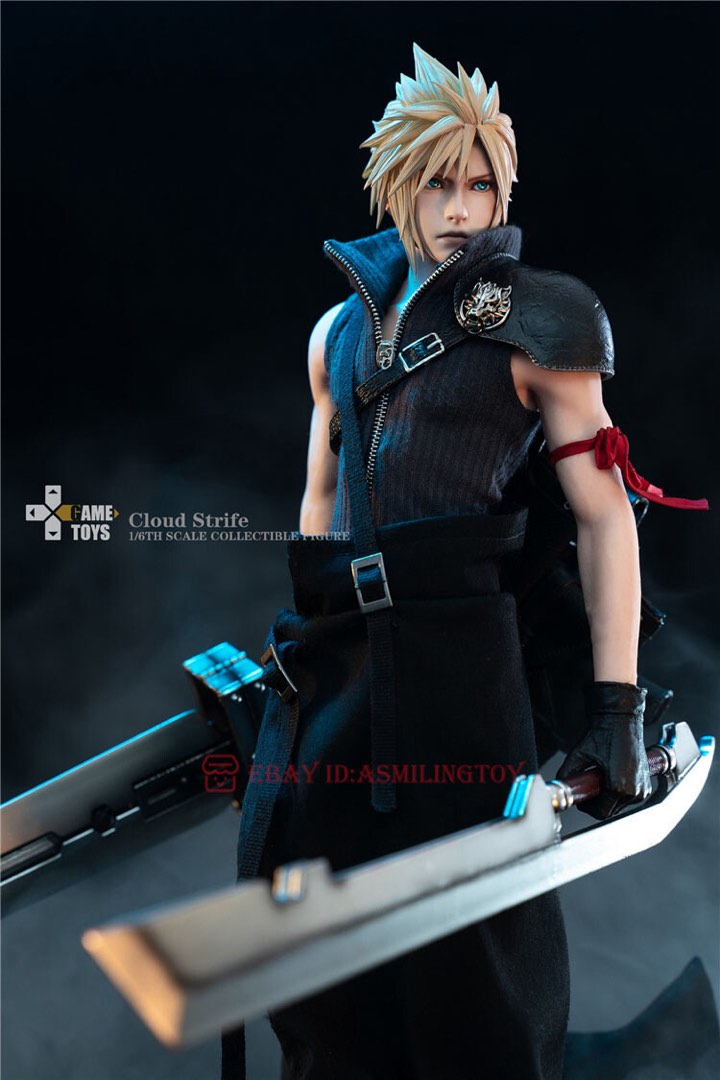 GameToys Cloud Strife 1/6 Scale Collectible Figure, Hobbies & Toys ...
