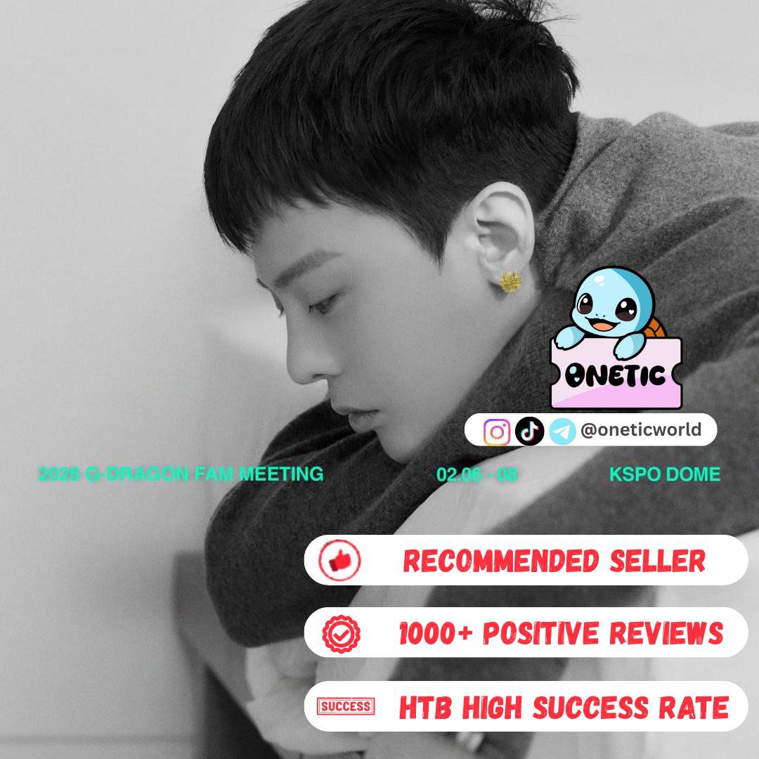 G-DRAGON 2026 FAN MEETING, Tickets & Vouchers, Event Tickets on Carousell
