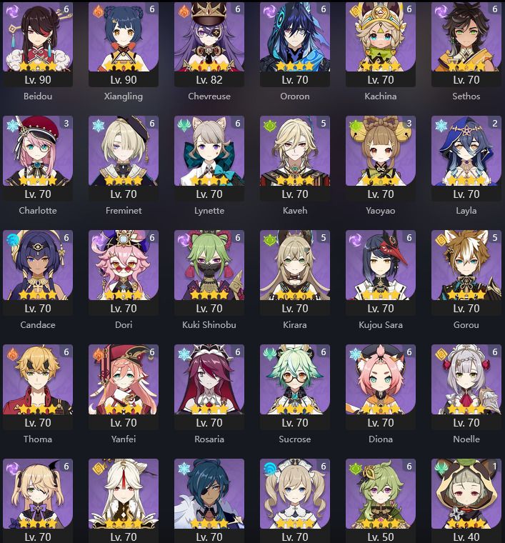 Genshin Impact + Honkai Star Rail Account - C6 Chasca, Furina, Arle ...