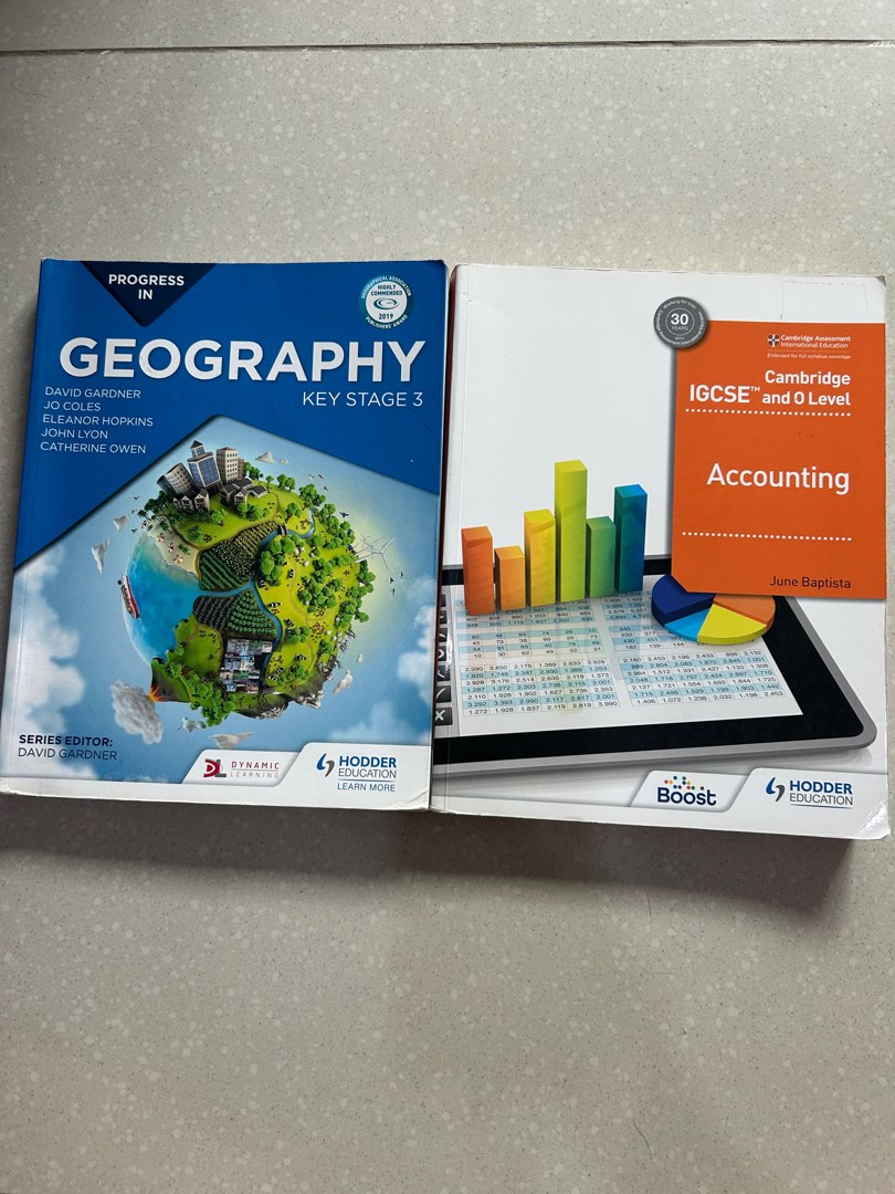 Geography Key Stage 3 & Accounting IGCSE O Level, Hobbies & Toys, Books ...