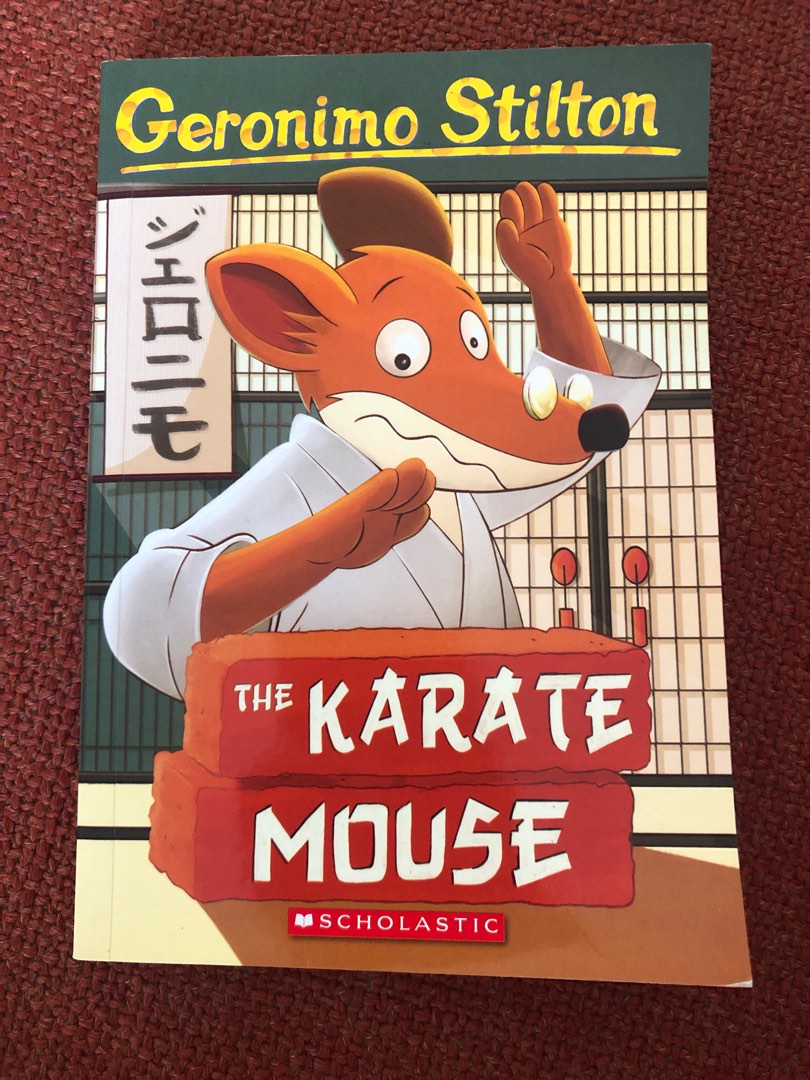 Geronimo Stilton: The Karate Mouse - Scholastic, Hobbies & Toys, Books ...