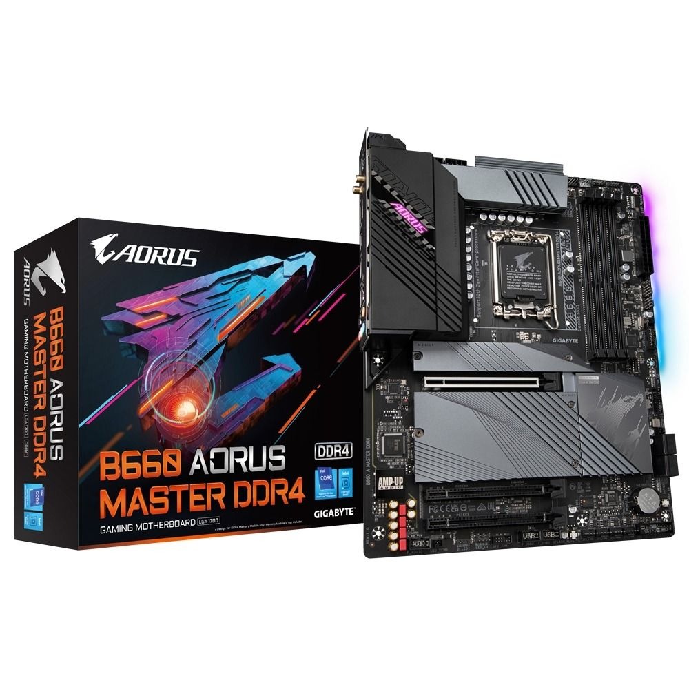 Gigabyte B660 AORUS Master DDR4 Motherboard, Computers & Tech, Parts ...