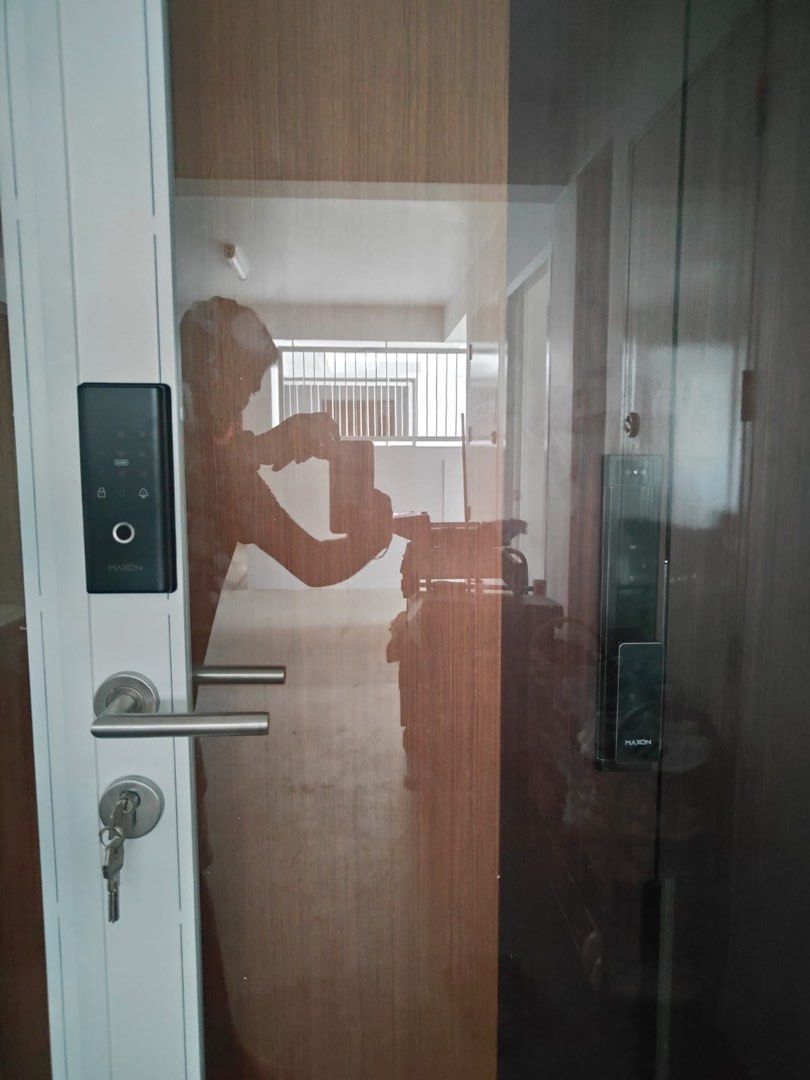 Glass Gate + Door And Gate Digital Lock, Furniture & Home Living ...