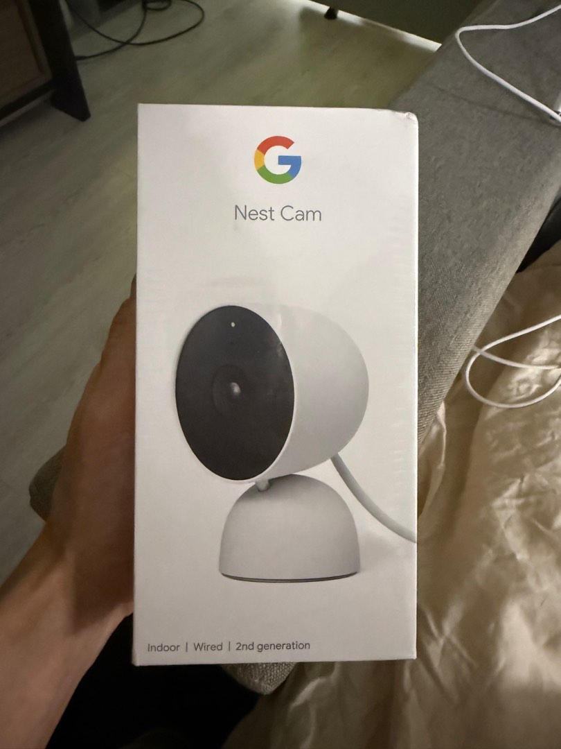 Google Nest Cam (2nd Gen) - Indoor/Wired, Furniture & Home Living ...