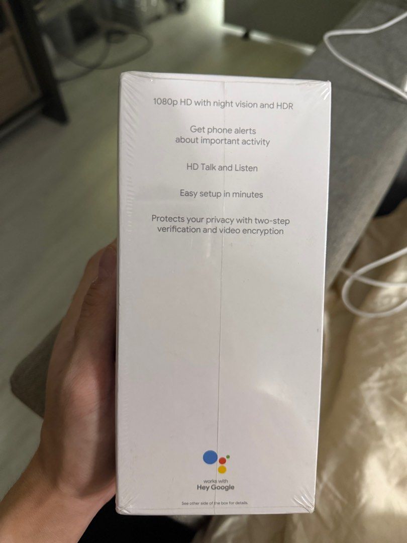 Google Nest Cam (2nd Gen) - Indoor/Wired, Furniture & Home Living ...