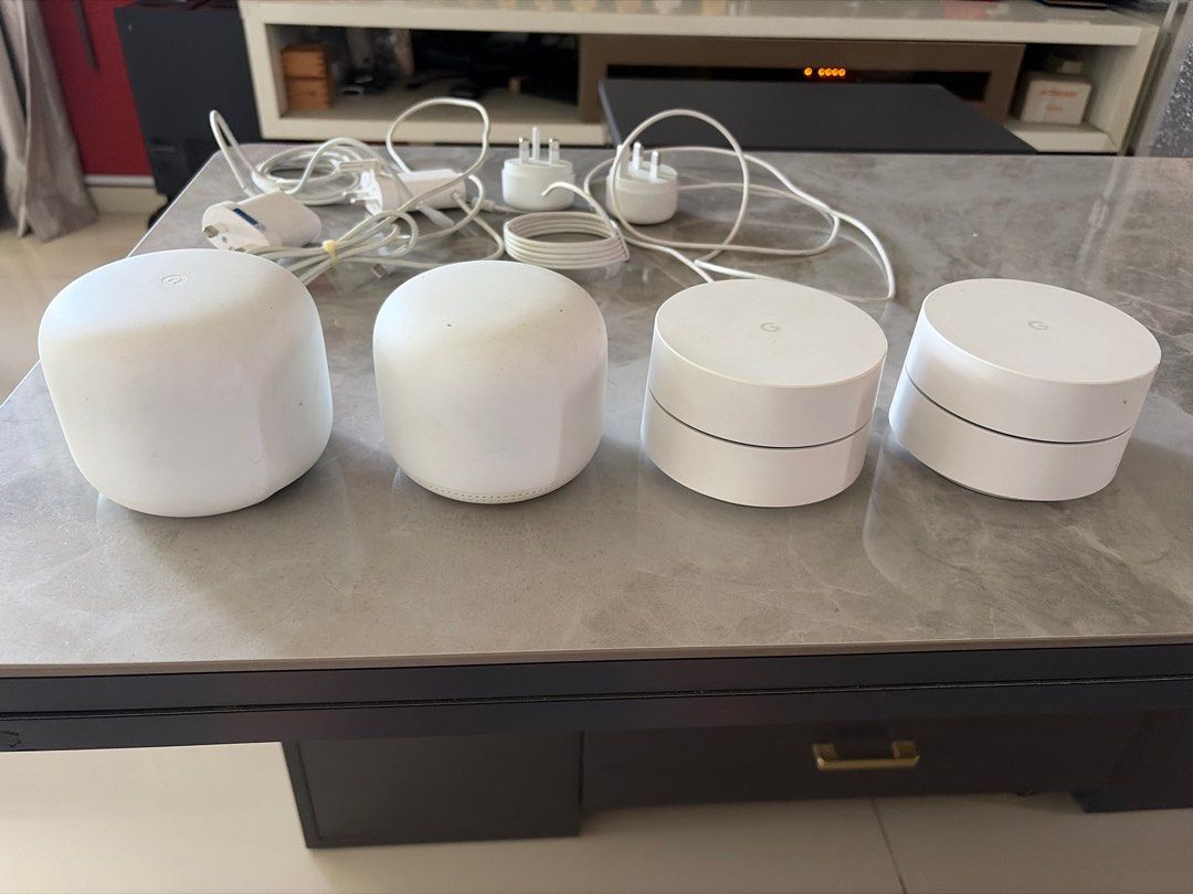 Google Nest WiFi Mesh System - White, Computers & Tech, Parts ...