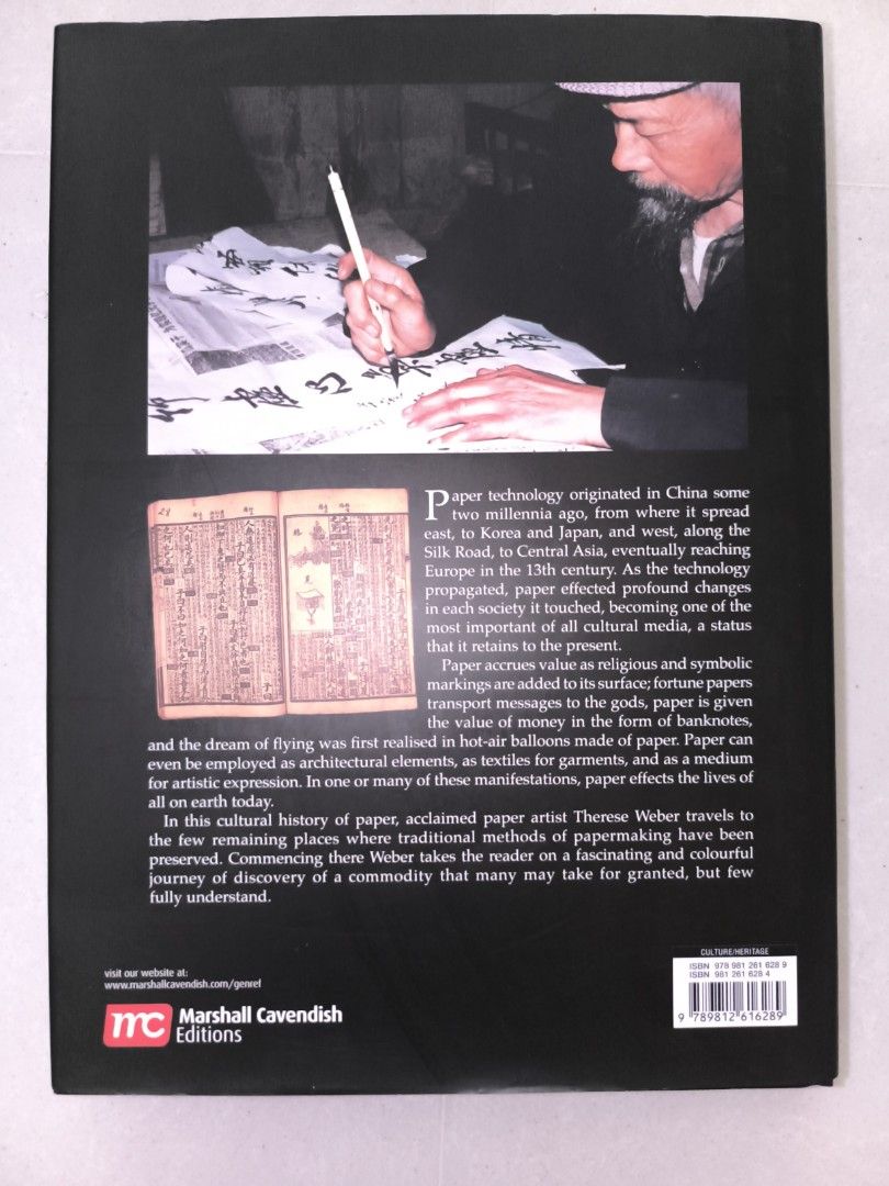 Hard cover The Language of Paper: A History of 2000 Years, Hobbies ...