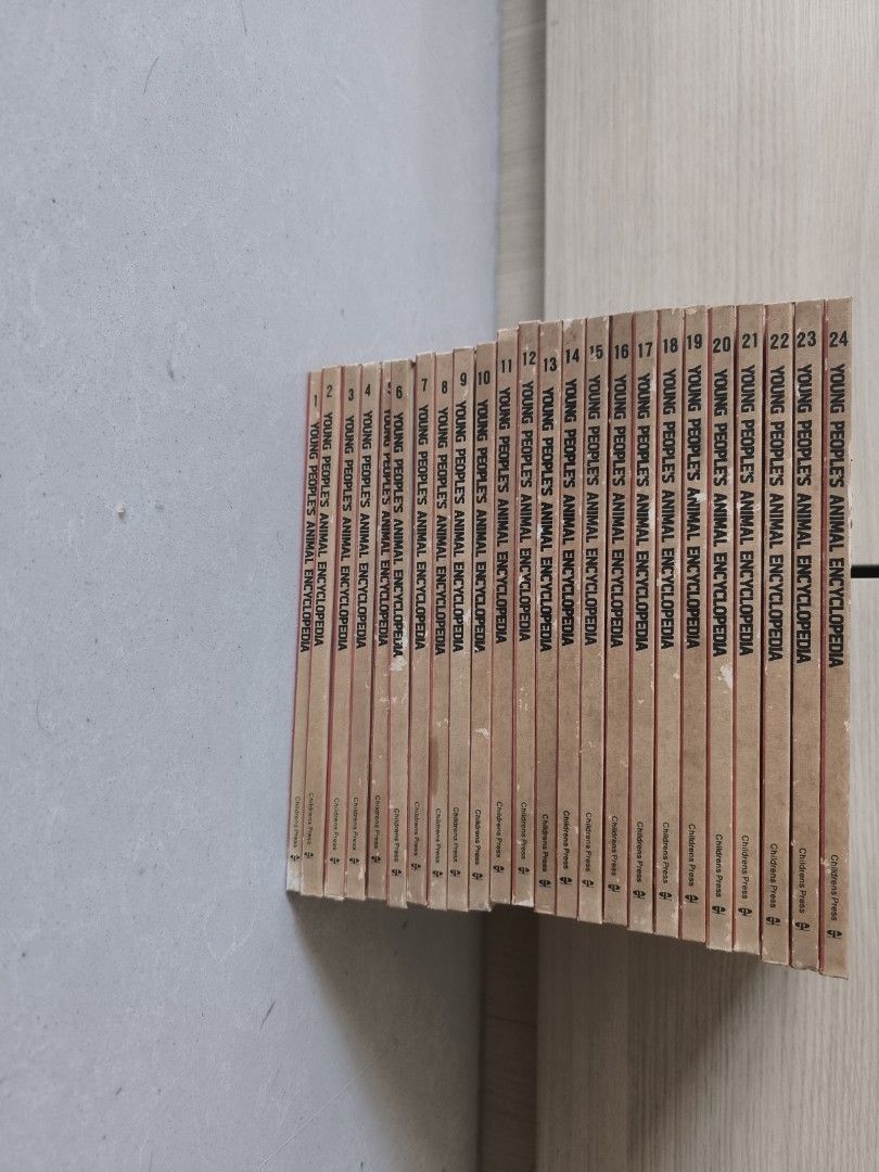 Hard coverYoung People's Animal Encyclopedia - Complete Set of 24 ...