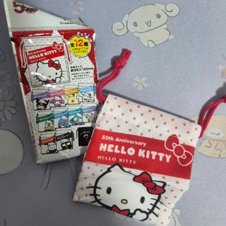 Hello Kitty 50th Anniversary Pouch, Women's Fashion, Bags & Wallets ...