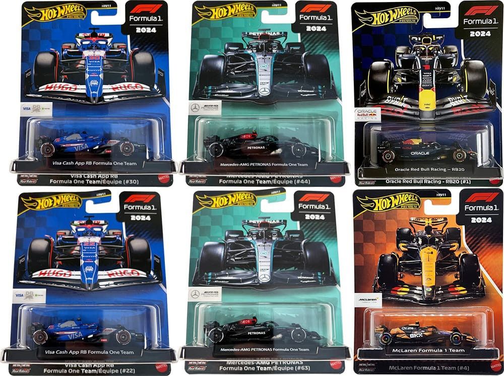 Hot Wheels F1 Premium Mix 3 Case H, Hobbies & Toys, Toys & Games on ...