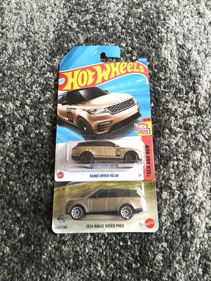 Hot Wheels Range Rover Velar / Matchbox 2024 Range Rover PHEV ...