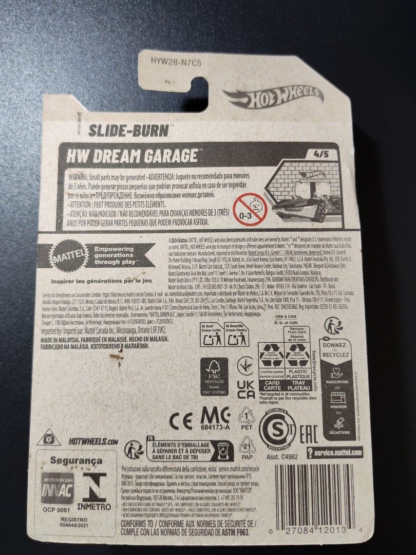 Hot Wheels Slide-Burn HW Dream Garage 2025, Hobbies & Toys, Toys ...