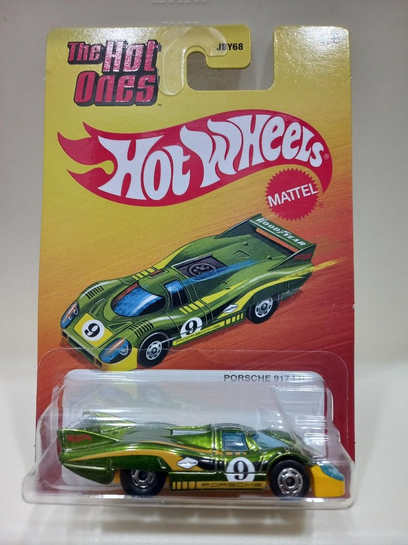 Hot Wheels The Hot Ones Porsche 917 LH Diecast Model Car, Hobbies ...