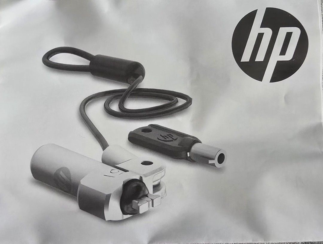 HP Laptop Security Cable Lock, Computers & Tech, Parts & Accessories ...