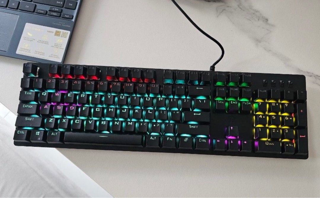 HP Mechanical Gaming Keyboard GK100, Computers & Tech, Parts ...