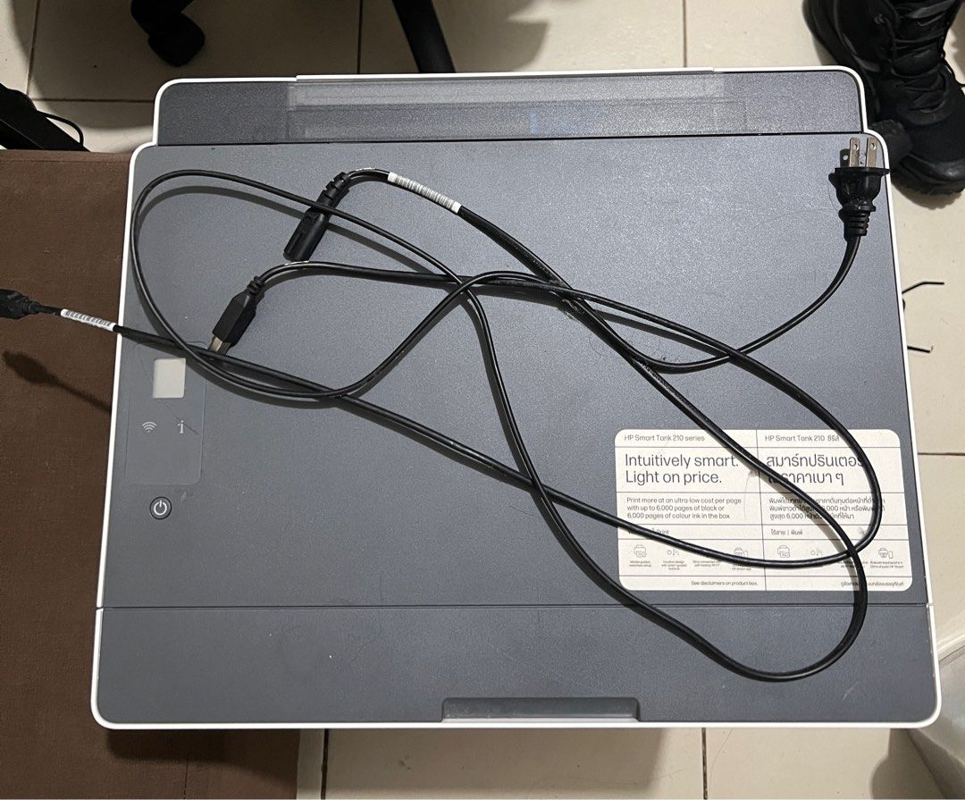 HP Smart Tank 210 Printer, Computers & Tech, Printers, Scanners ...