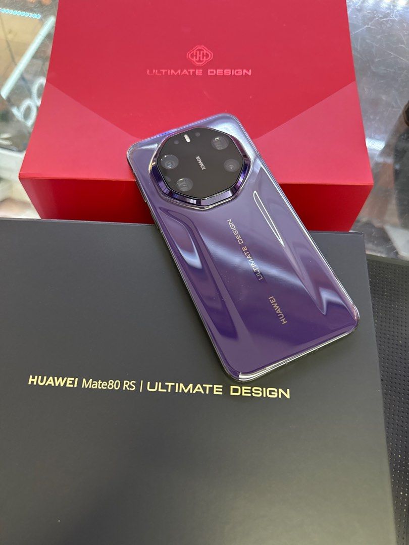 Huawei Mate 80 RS Purple 1TB, Mobile Phones & Gadgets, Mobile Phones ...