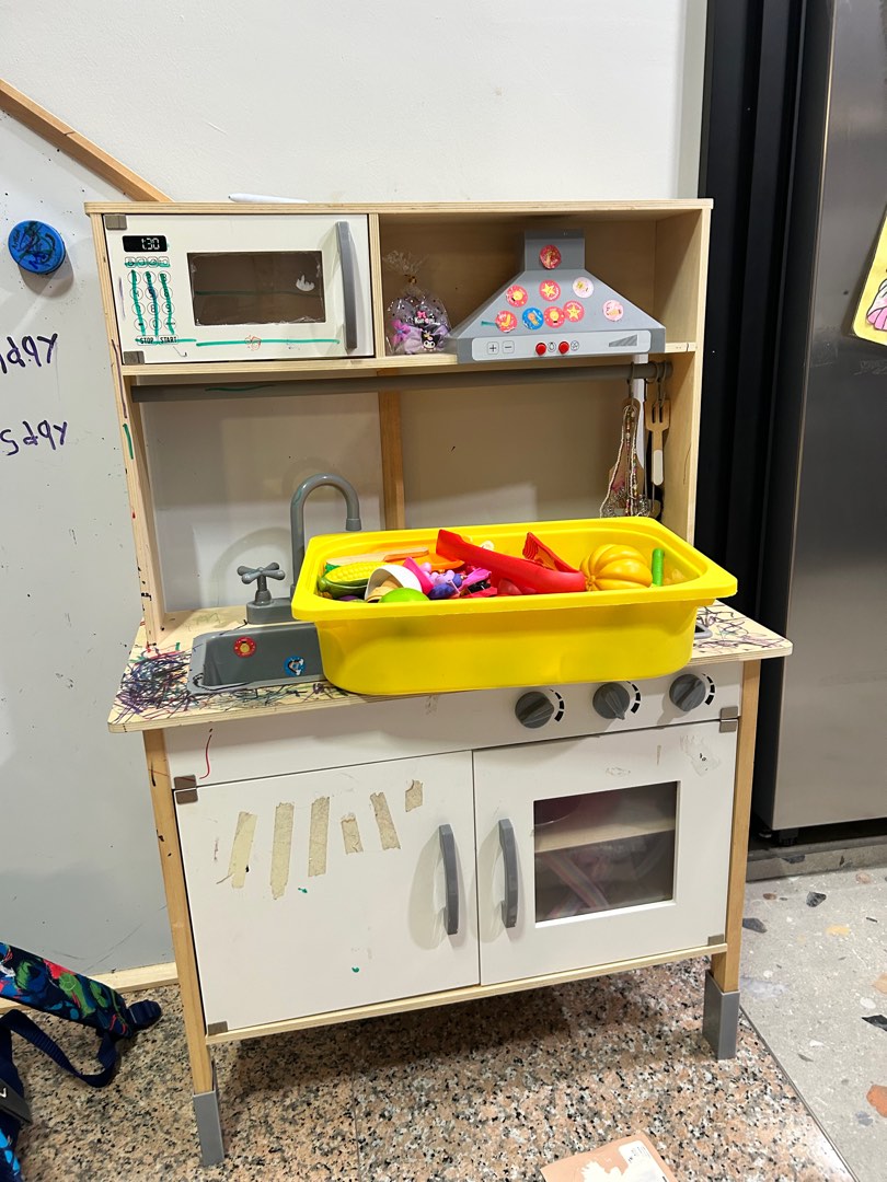 IKEA Toy Kitchen - Well-Loved Condition, Hobbies & Toys, Toys & Games ...