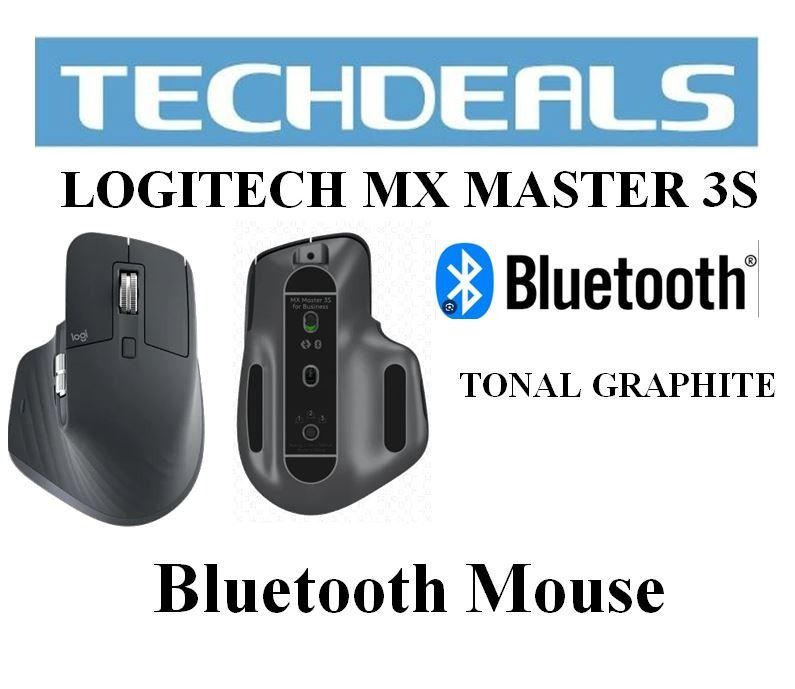 IN STOCK | LOGITECH MX MASTER 3S BLUETOOTH MOUSE GRAPHITE, Computers ...