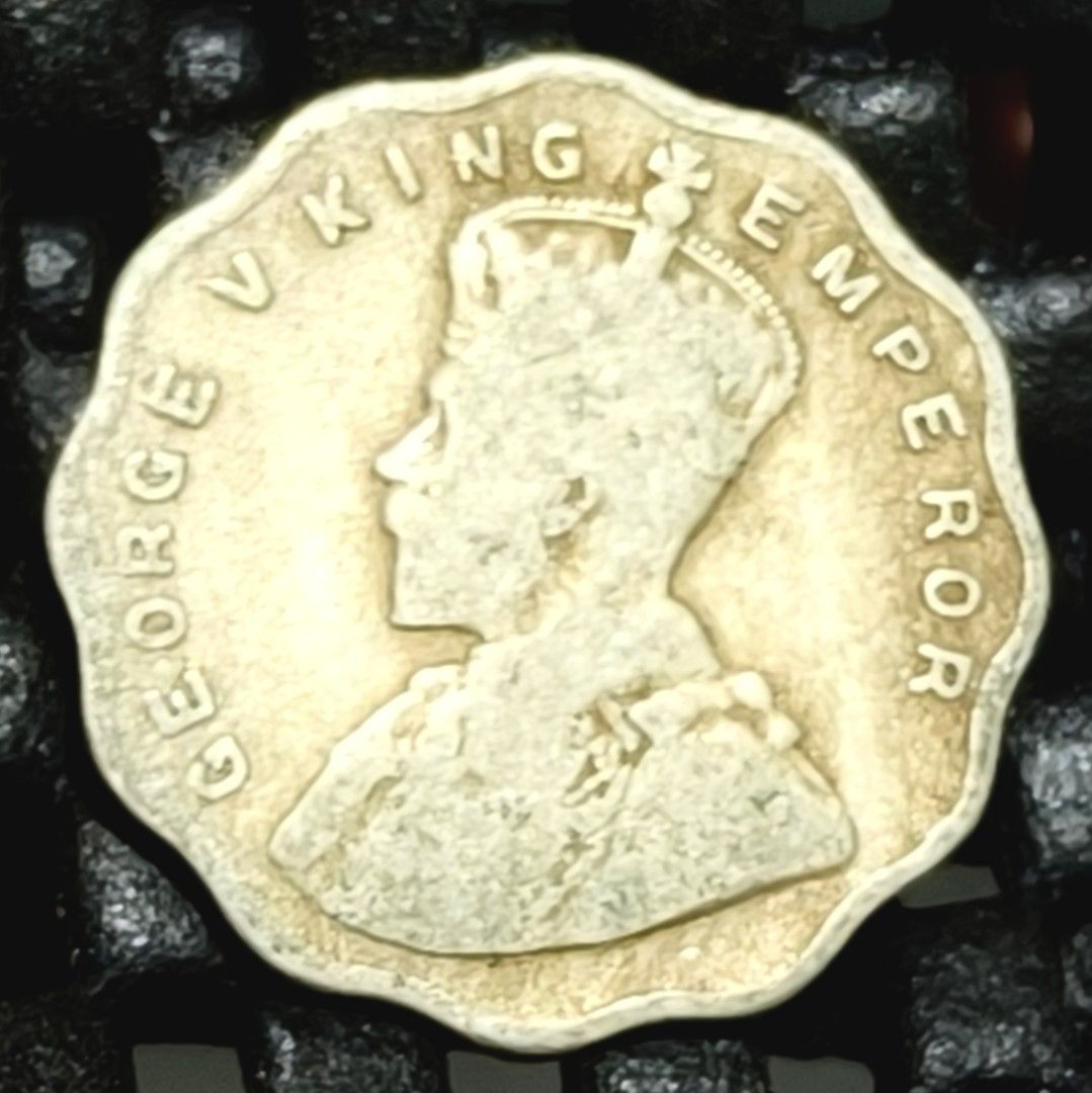 India 1936 Alum 1 Anna Coin Currency F, Hobbies & Toys, Memorabilia ...