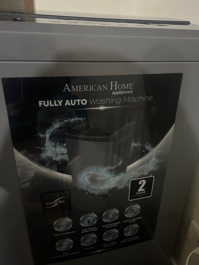 Fully Automatic Washing Machine Inverter 9.5kg, TV & Home Appliances ...