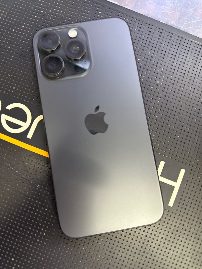 iPhone 15 Pro Max 256GB Black Titanium, Mobile Phones & Gadgets, Mobile Phones, iPhone, iPhone ...