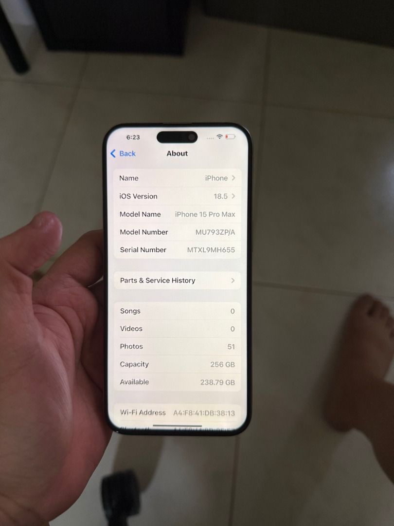 iPhone 15 Pro Max 256GB Natural Titanium, Mobile Phones & Gadgets ...