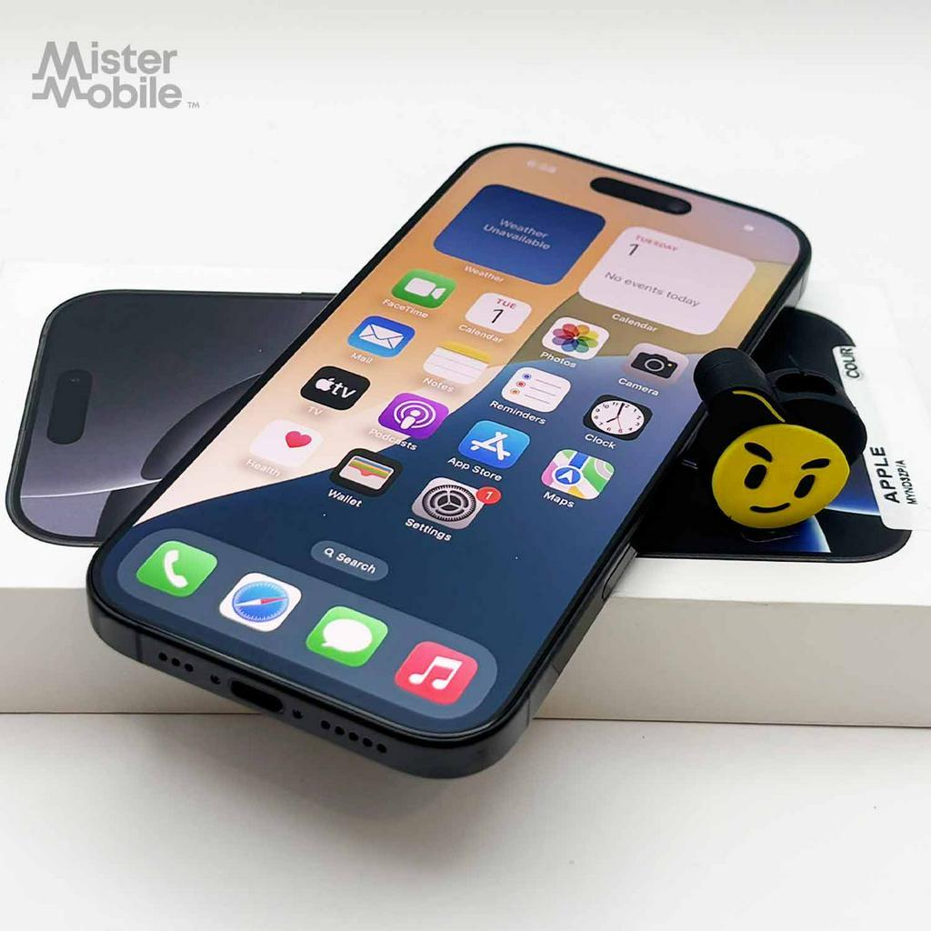 iPhone 16 Pro Black Titanium 128GB, Mobile Phones & Gadgets, Mobile ...